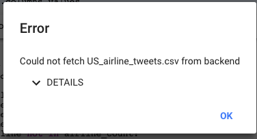 data file not uploaded correctly · Issue #436 · googlecolab/colabtools ...