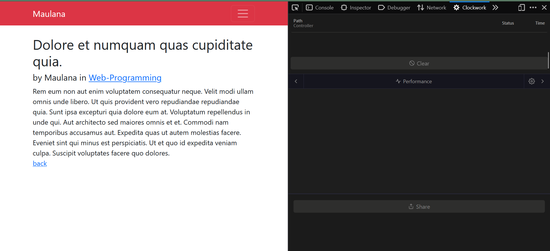 Extension Shows Nothing No Tabs No Data · Issue 509 · Itsgoingd Clockwork · Github