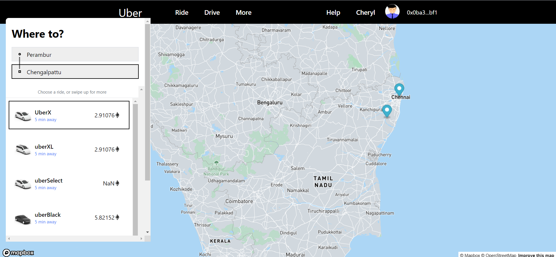 GitHub - vmmuthu31/Uber-Clone-Blockchain: Building a taxi booking app with blockchain technology ...