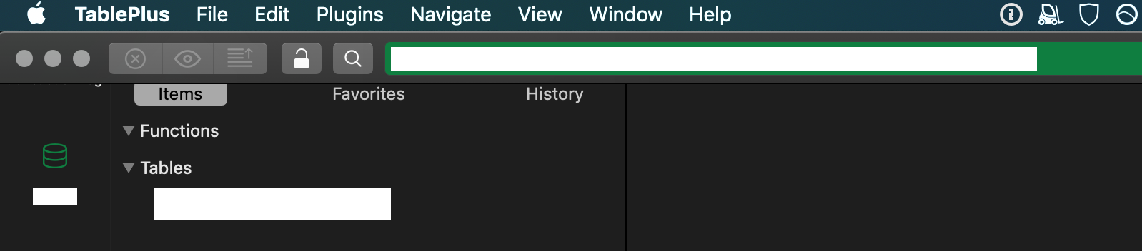 Opening too many databases relative to screen size indents top side · Issue #786 · TablePlus ...