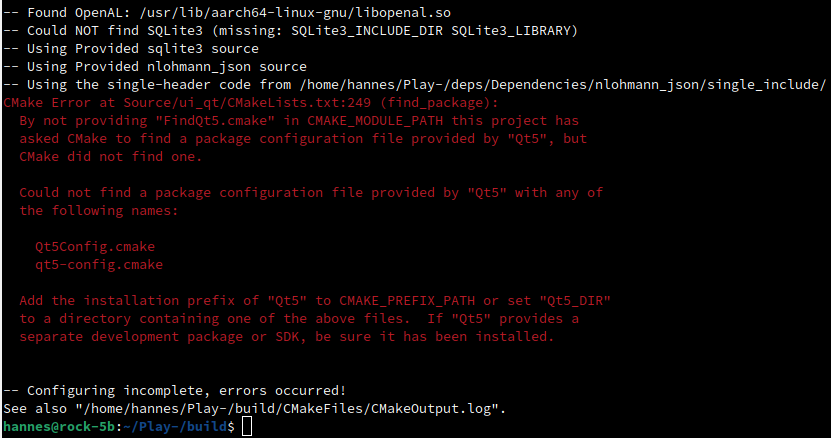 built fails on arm64 rock 5b with armbian with "Header" · Issue #1225 · jpd002/Play- · GitHub