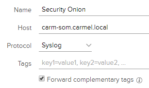 The field "syslog.facility.keyword" associated with this object no ...