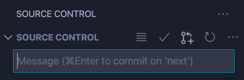 Low-resolution "Create PR" icon in the Source Control panel. · Issue ...