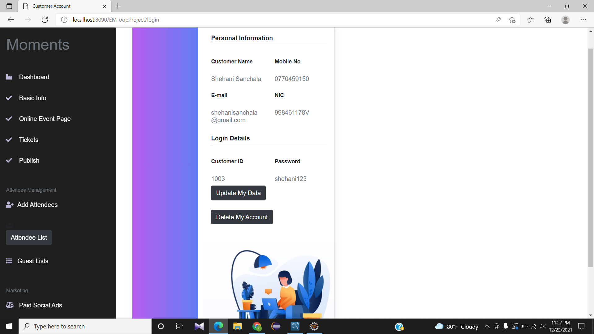 GitHub - ShehaniHettiarachchi/Event-Management-System: This is a group ...