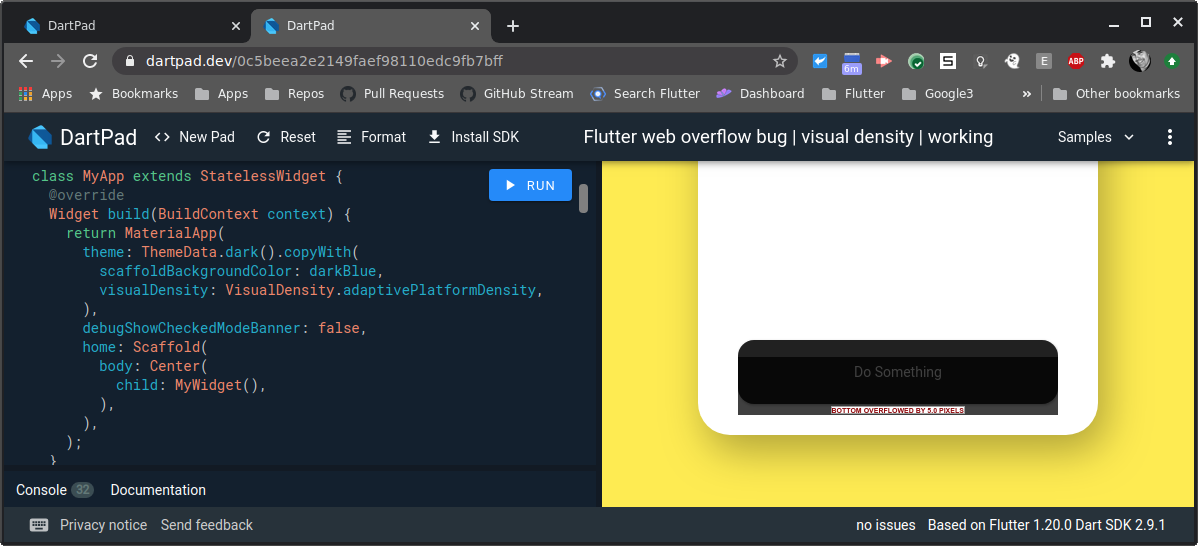 InputDecorator sometimes reports incorrect intrinsic height · Issue #62620 · flutter/flutter ...