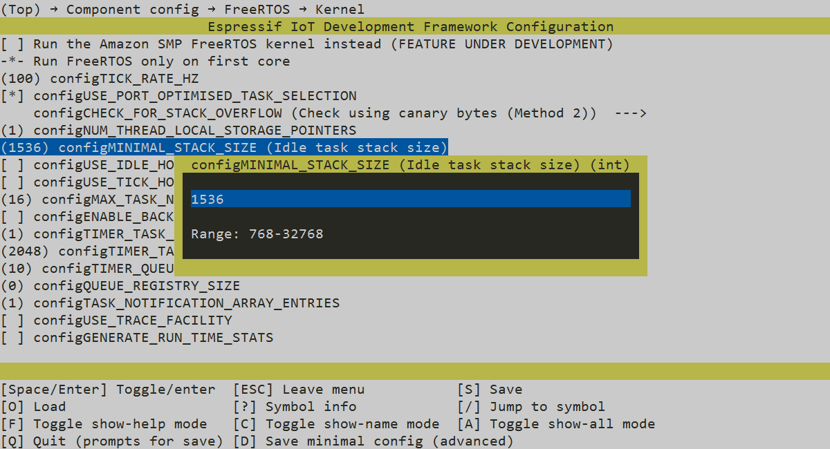 Configminimal Stack Size Appears Inadequate For Esp32 S3 In Examples · Issue 1190 · Platformio