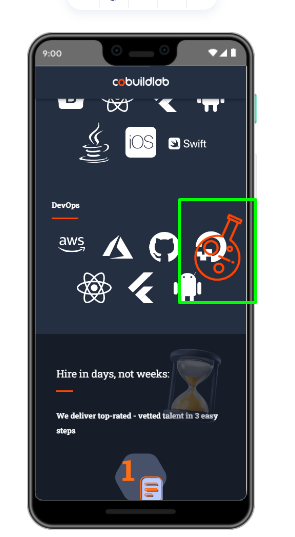 Remote devs Landing | Responsive design changes · Issue #1329 · cobuildlab/cobuildlab-web · GitHub