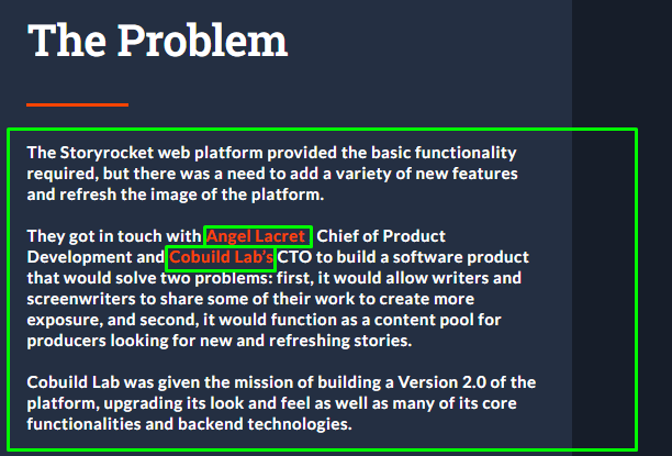 Success Story | Storyrocket · Issue #1369 · cobuildlab/cobuildlab-web · GitHub