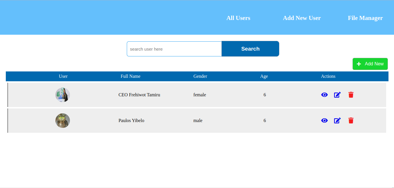 GitHub - ethioclicks/springBootUsersProfileCrud