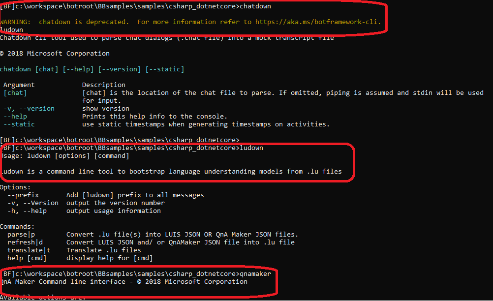 Plan a deprecation path for tools · Issue #32 · microsoft/botframework-cli · GitHub