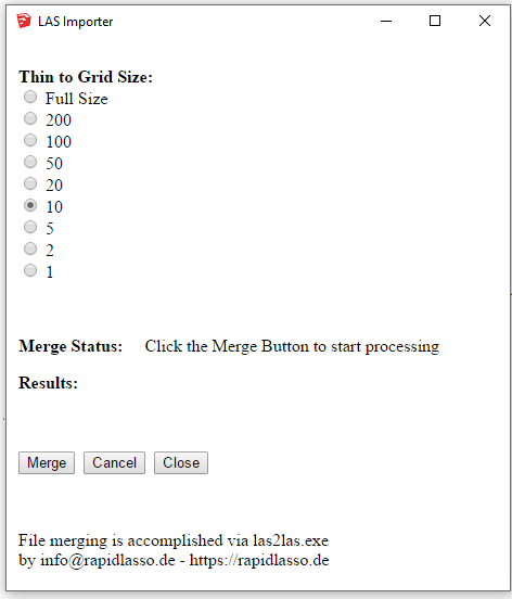 GitHub - SWilliams-Ruby/Sketchup-Lidar-LAS-LAZ-Importer: Optional