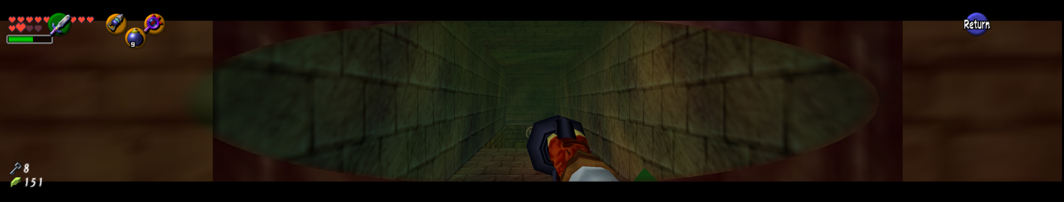 Lens of truth stretches with screen proportions · Issue #132 · blawar/ooot · GitHub