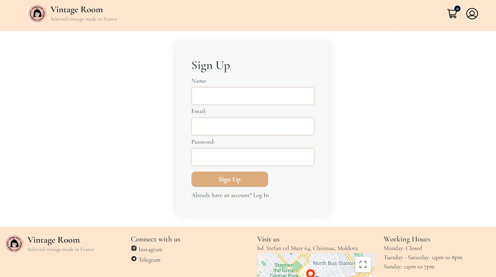 GitHub - LY-MC/VintageRoom: The full stack project for the university