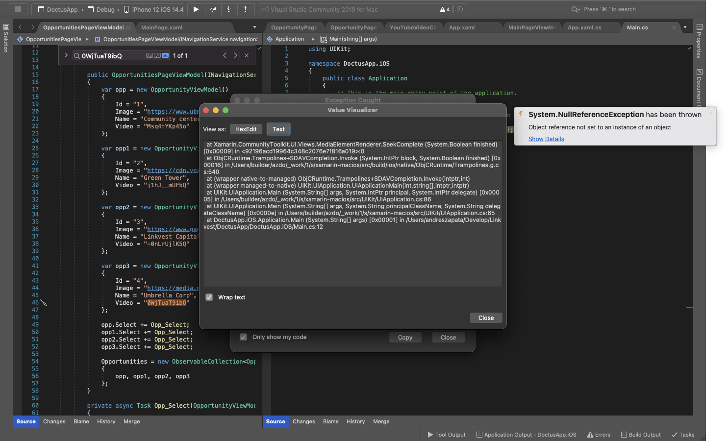 [Bug] Media element cash when navigate back · Issue #976 · xamarin/XamarinCommunityToolkit · GitHub