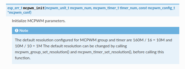 Move MCPWM group and timer prescale settings into menuconfig (IDFGH ...