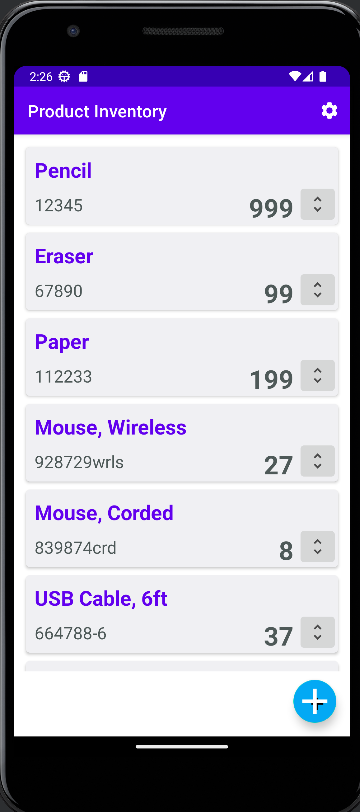 GitHub - slate2b/Inventory_System: Android mobile app to manage product inventory. The app ...