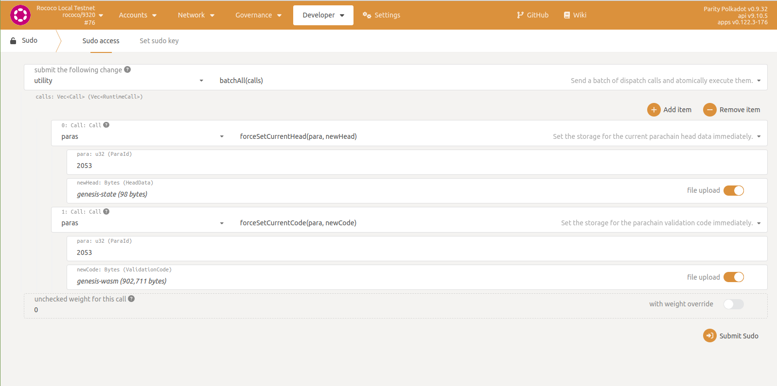 Launch Parachain 2053(for Polkassembly) · Issue #1 · OmniBTC/PSC · GitHub