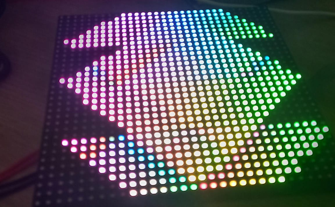 Overlapping Outputs on 32x32 LED Matrix · Issue #1589 · hzeller/rpi-rgb-led-matrix · GitHub