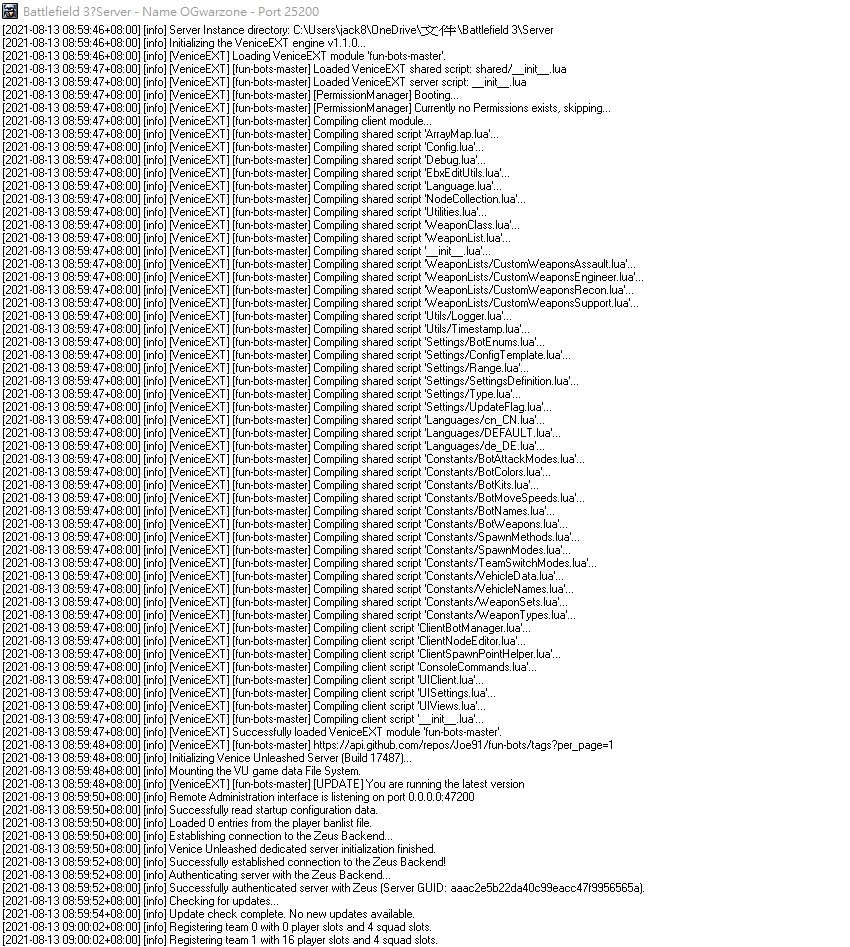 Bots wont spawn · Issue #155 · Joe91/fun-bots · GitHub