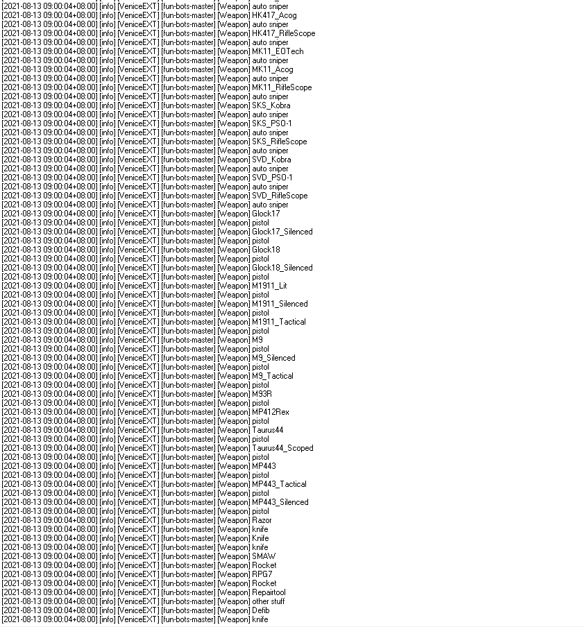 Bots wont spawn · Issue #155 · Joe91/fun-bots · GitHub