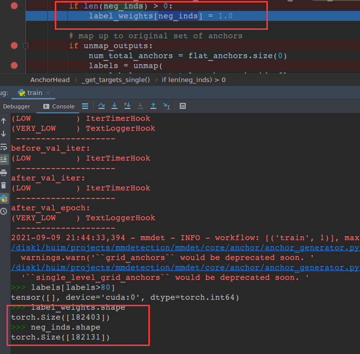 RuntimeError: target.max().item ()