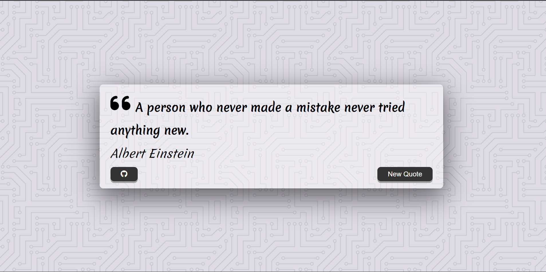 GitHub - trdxDeepu/quote-Generator