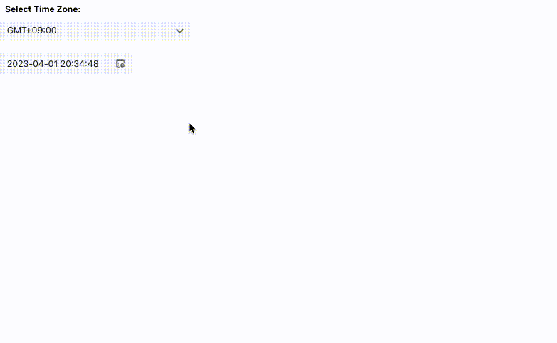 [Datepicker] date-fns-tz >=1.3.8，When configuring the time zone, the datepicker onChange value ...