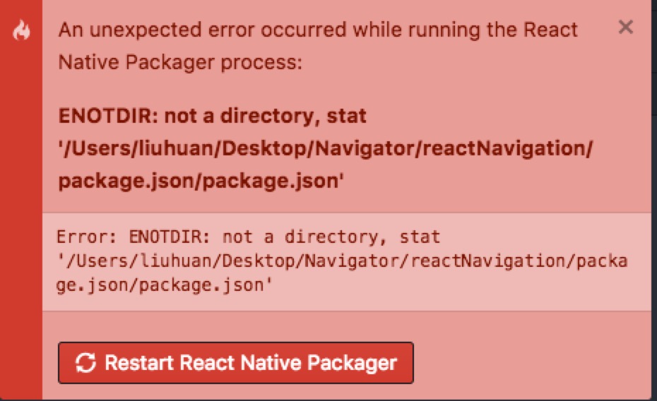 Cannot react native start package! · Issue #1373 · facebookarchive/nuclide · GitHub