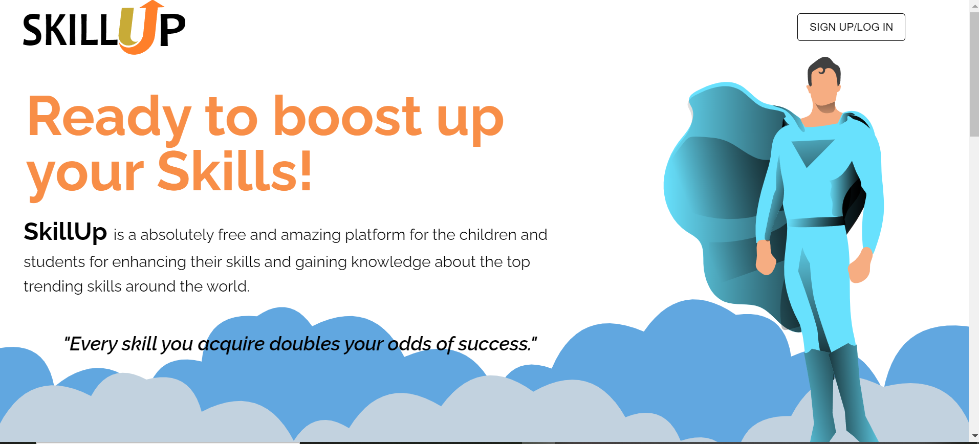 GitHub - Parassharma1999/Skill-Up: SKILLUP is a free Voluntary web application where a learner ...