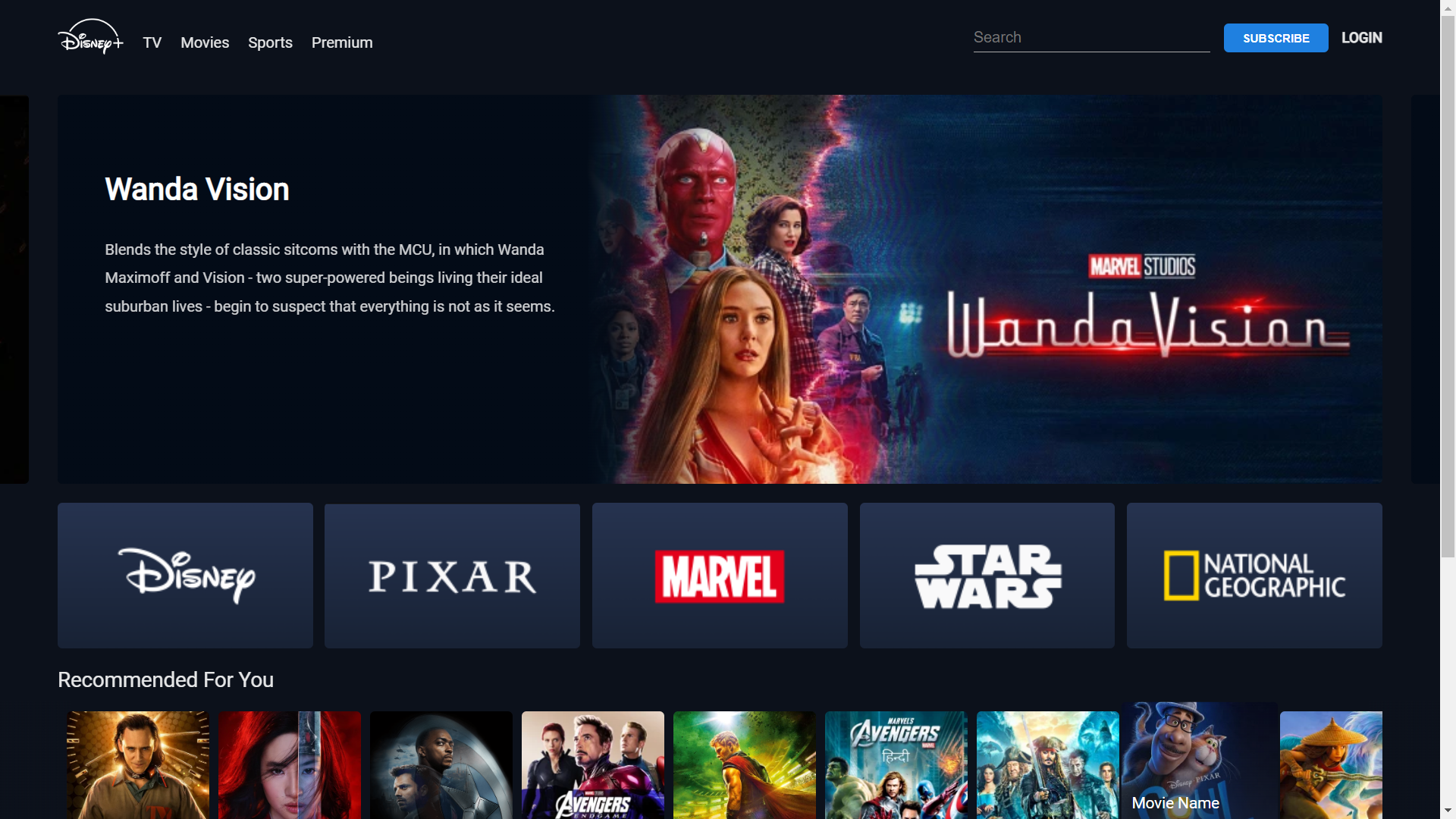 GitHub - Kush1601/Hotstar-Clone