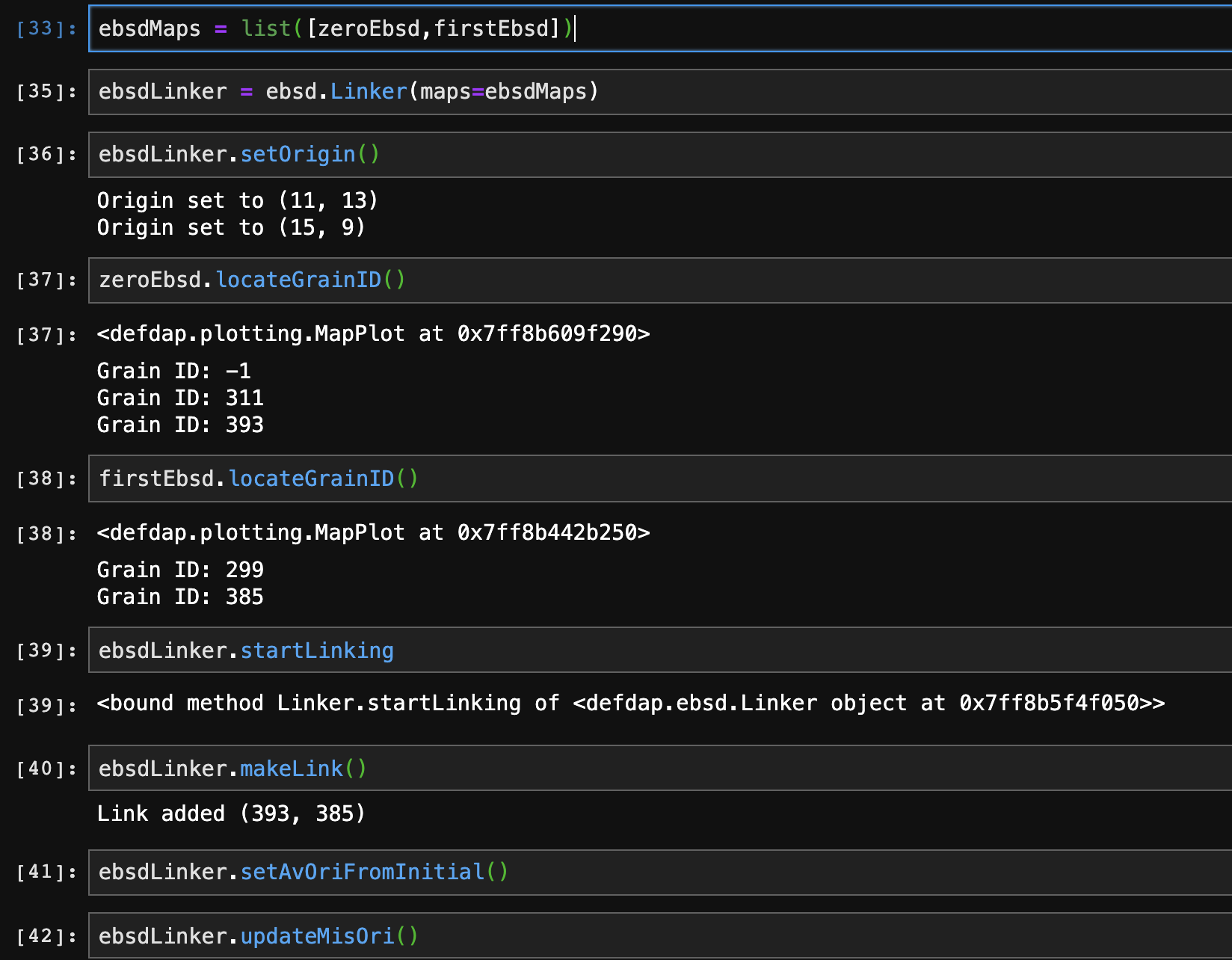 Questions about EBSD analyses in Defdap · Issue #89 · MechMicroMan ...