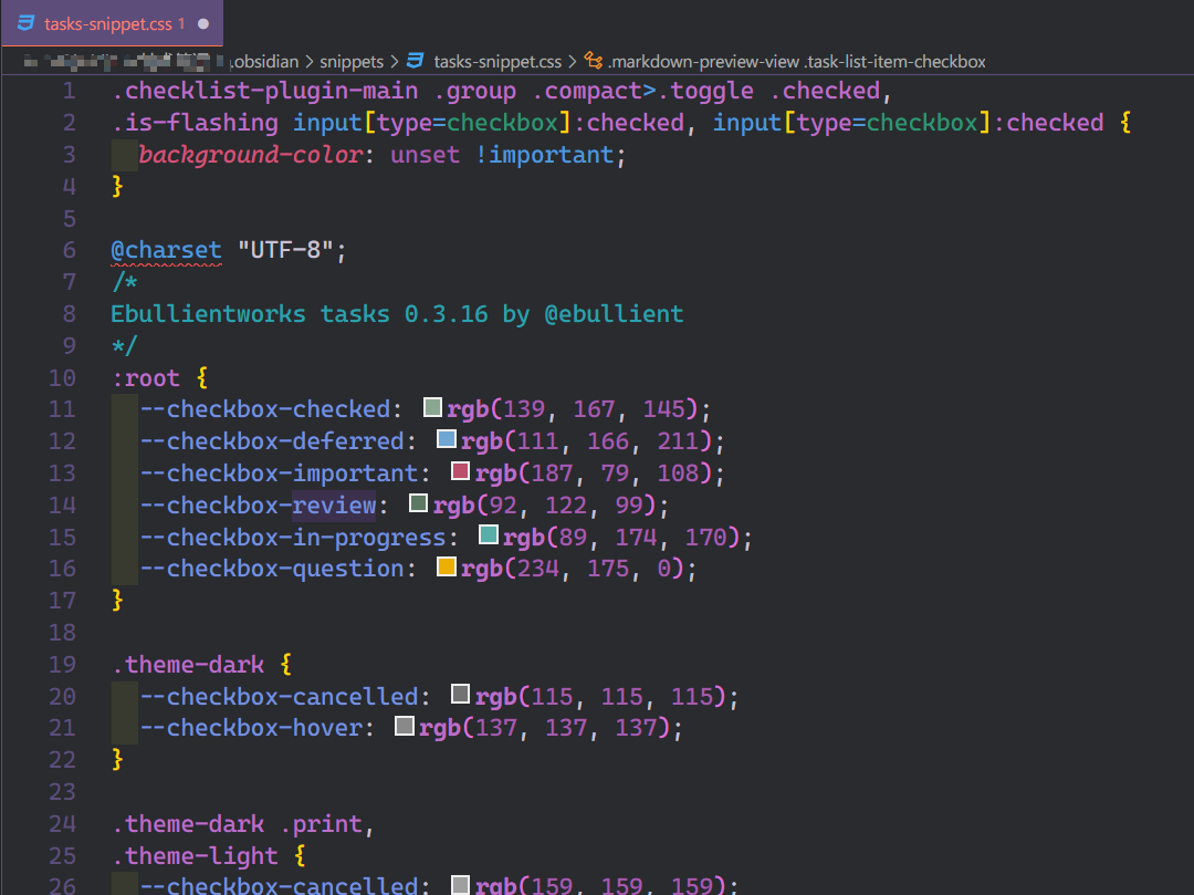some flag like (R&!) not have effection · Issue #39 · ebullient/obsidian-task-collector · GitHub