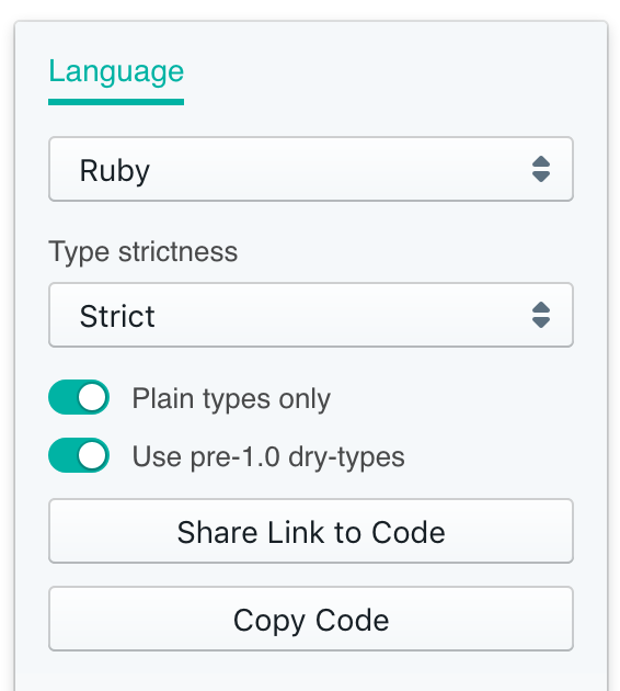 Ruby integration only works with outdated dry-rb gems · Issue #1379 · glideapps/quicktype · GitHub