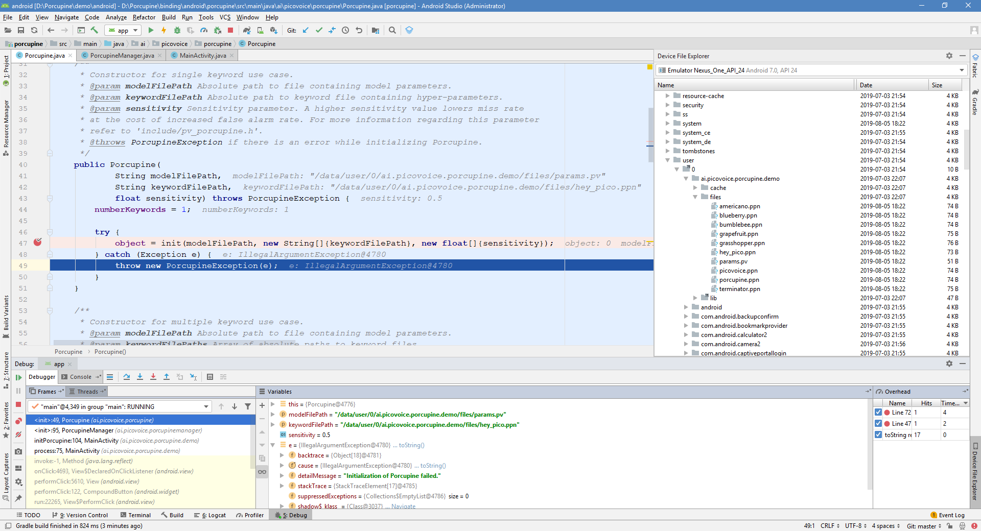 Android - can't build demo app · Issue #199 · Picovoice/porcupine · GitHub