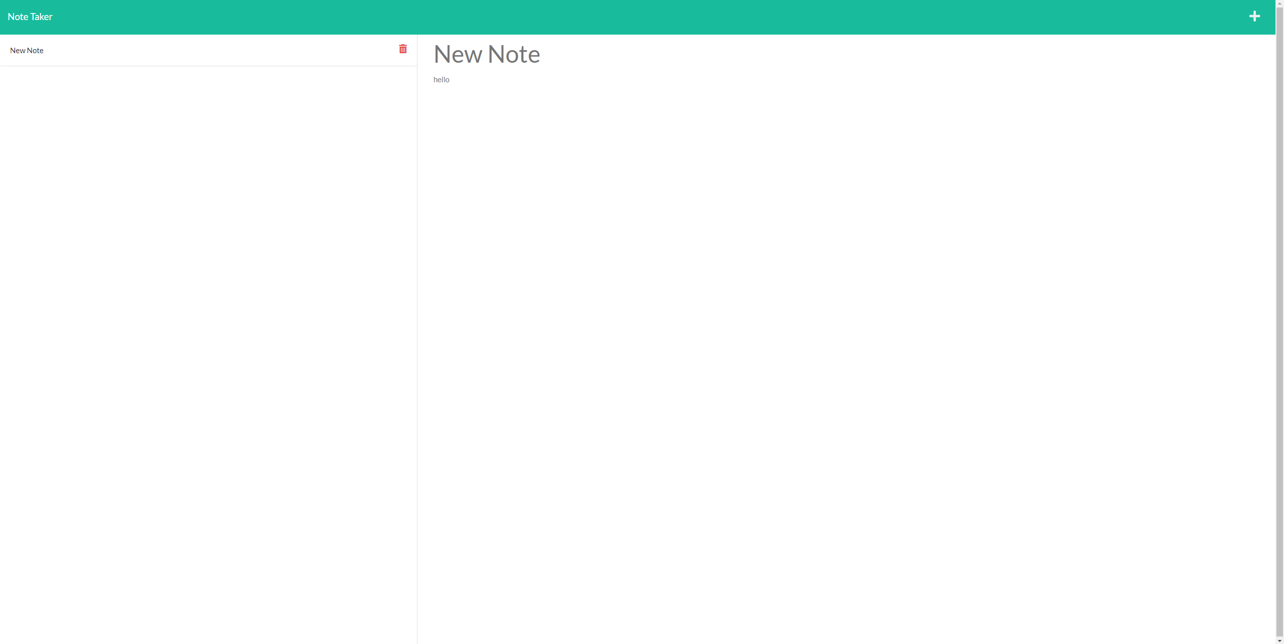 GitHub - nicnolen/note-taker: This application will use an Express.js back end and will save and ...