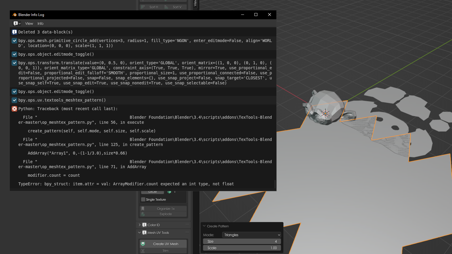 Pattern Creating Operator issue · Issue #154 · franMarz/TexTools ... Pattern Creating Operator issue · Issue #154 · franMarz/TexTools ...