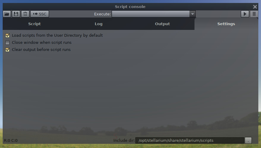 script load button should remember its last folder location. · Issue #1500 · Stellarium ...