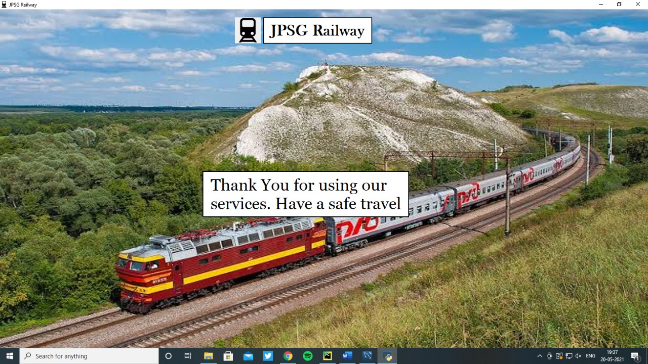 GitHub - Gayatri-Shahane/Railway_reservation