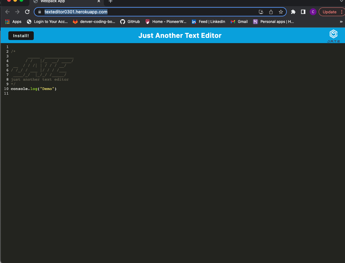 GitHub - CaitKidd/Text-Editor