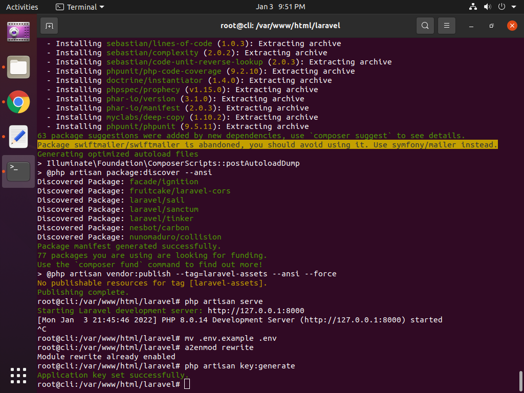 I Will Do Laravel Installation on Ubuntu Using LAMP Stack · GitHub