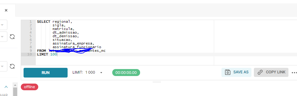 SQL Query shows 'Offline' · Issue #17632 · apache/superset · GitHub