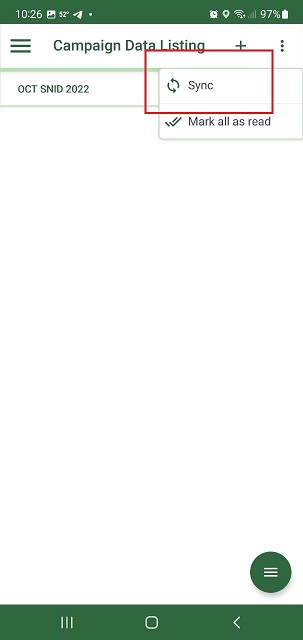 Renaming Sync buttons in mobile app · Issue #289 · AFG-Polio-Data/APMIS-Project · GitHub