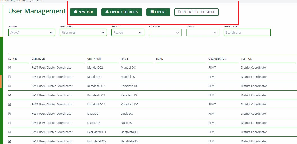 Admin National Coordinator be able to manage Mobile Users · Issue #343 · AFG-Polio-Data/APMIS ...