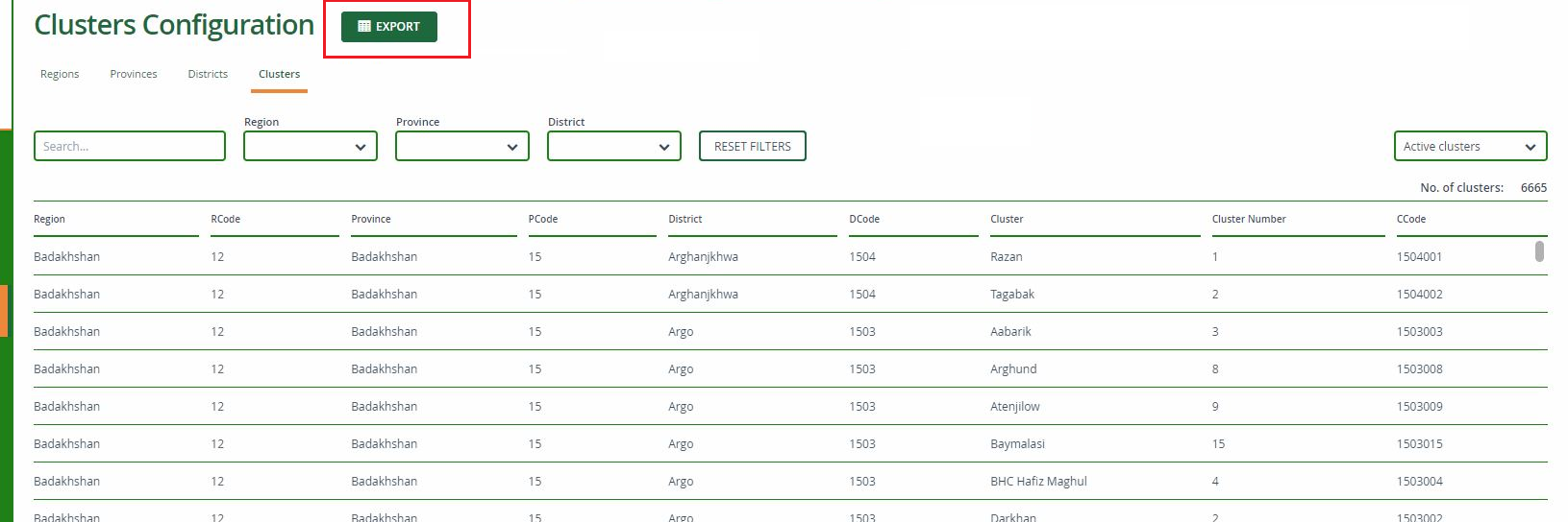 Changes in Configuration page · Issue #387 · AFG-Polio-Data/APMIS-Project · GitHub