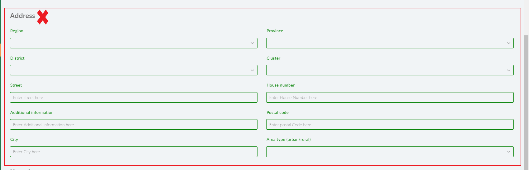 Redesign user page layout · Issue #552 · AFG-Polio-Data/APMIS-Project · GitHub