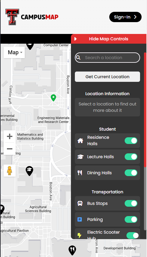 GitHub - blane13brown/capstone-ttu-map-website: A new and improved Texas Tech University map ...