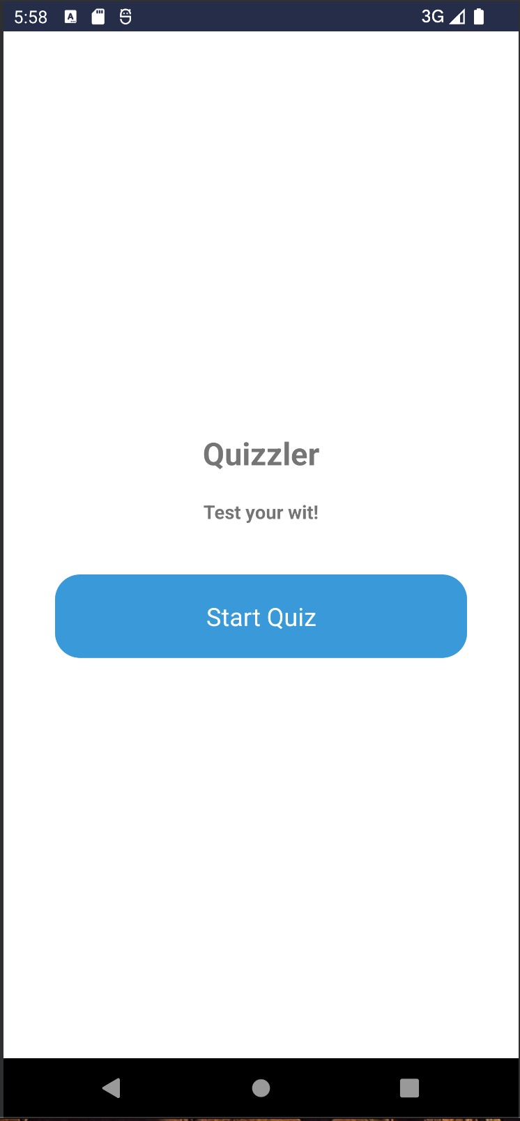 GitHub - thepragmaticidealist/reactnativequizapp