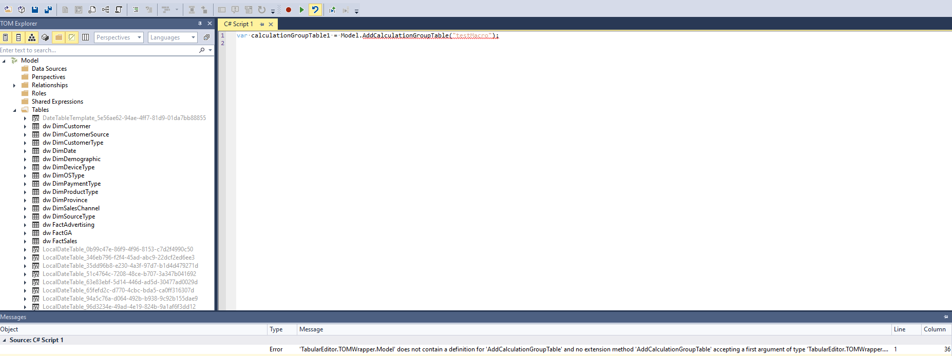 Record script (Macro) generate script but when save and call again the get error · Issue #174 ...