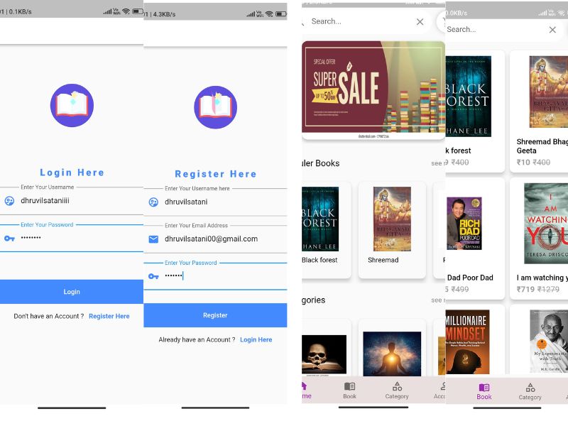 GitHub - dhruvilsatani/Bookstore
