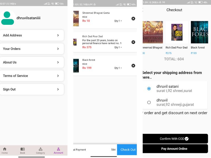 GitHub - dhruvilsatani/Bookstore